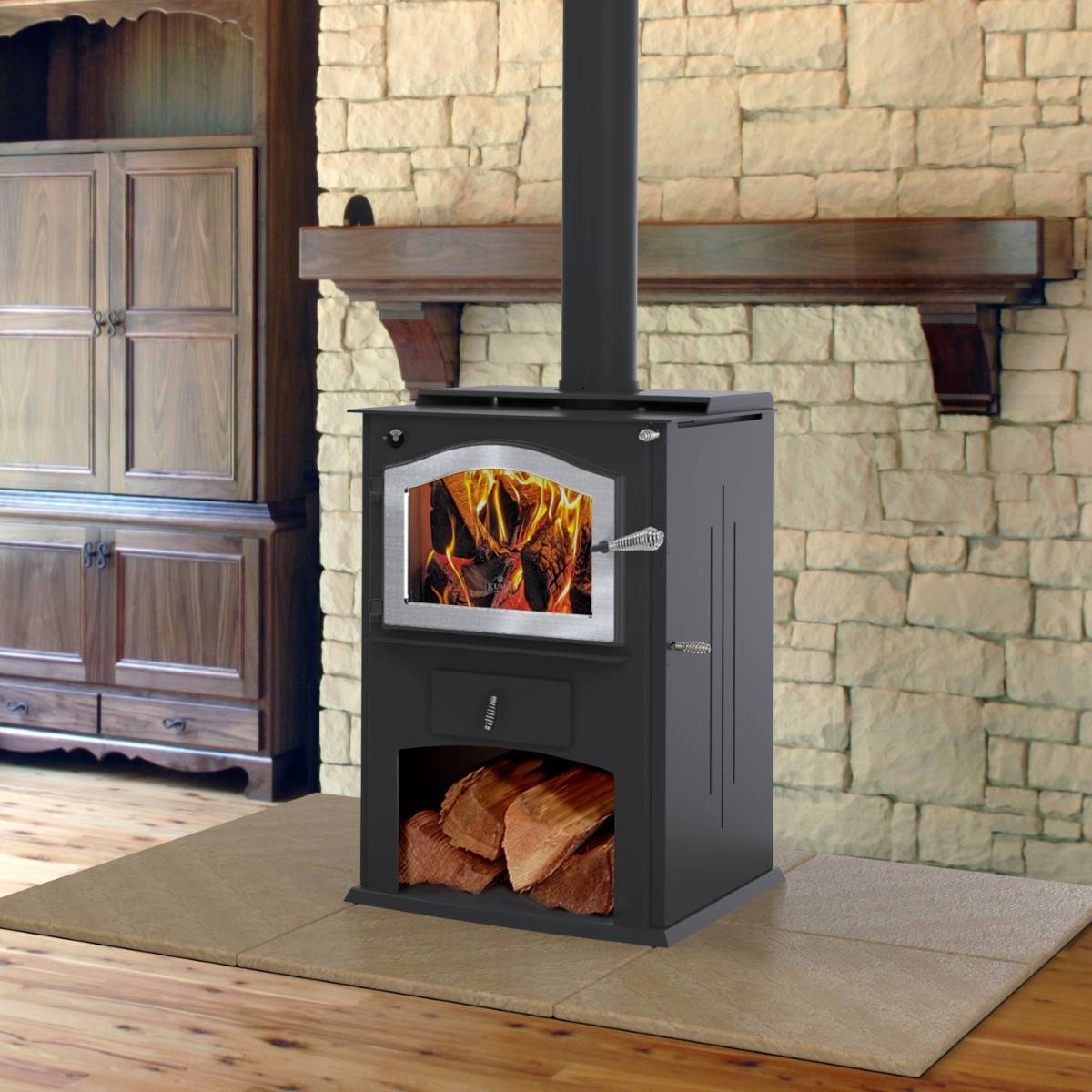 Kuma Tamarack LE-1 Wood Stove - La Crosse Fireplace Co.