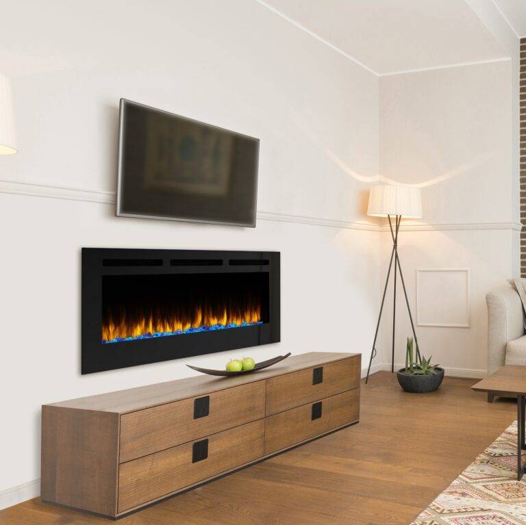 Simplifire 60" Allusion Electric Fireplace - La Crosse Fireplace Co.